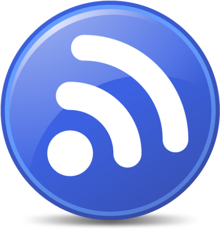 Download Subscribe - Rss Feed Icon Blue - Full Size PNG Image - PNGkit