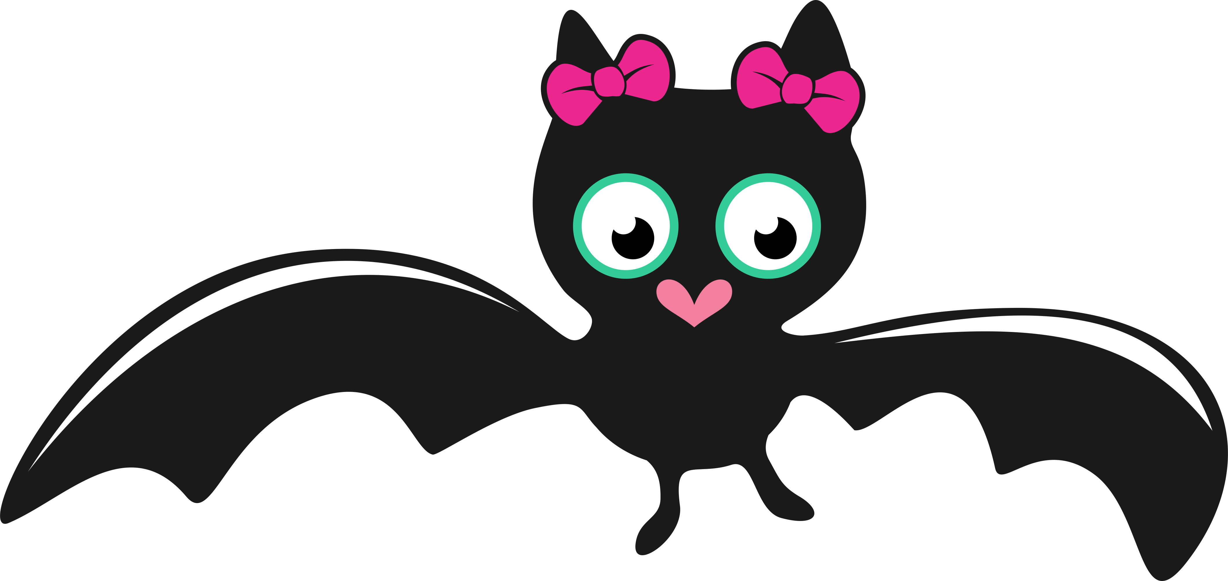Download Bat Girl Cute Halloween Svg Cuttable Designs - Cute Halloween ...