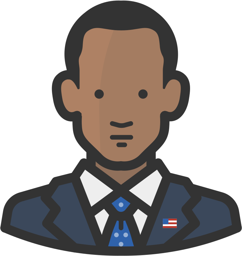 Download Barack Obama Icon - Obama Icon Png - Full Size PNG Image - PNGkit