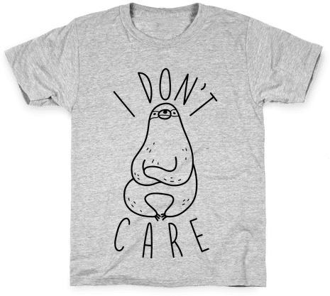 Download I Don't Care Sloth Kids T-shirt - Neil Degrasse Tyson Quotes ...