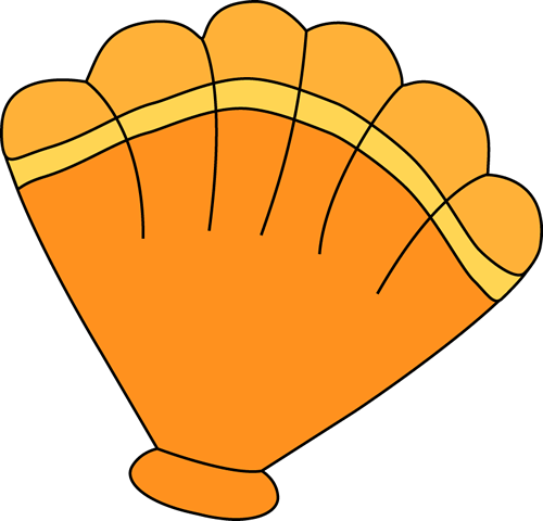Download Orange Clipart Seashell - Orange Shell Clip Art - Full Size ...