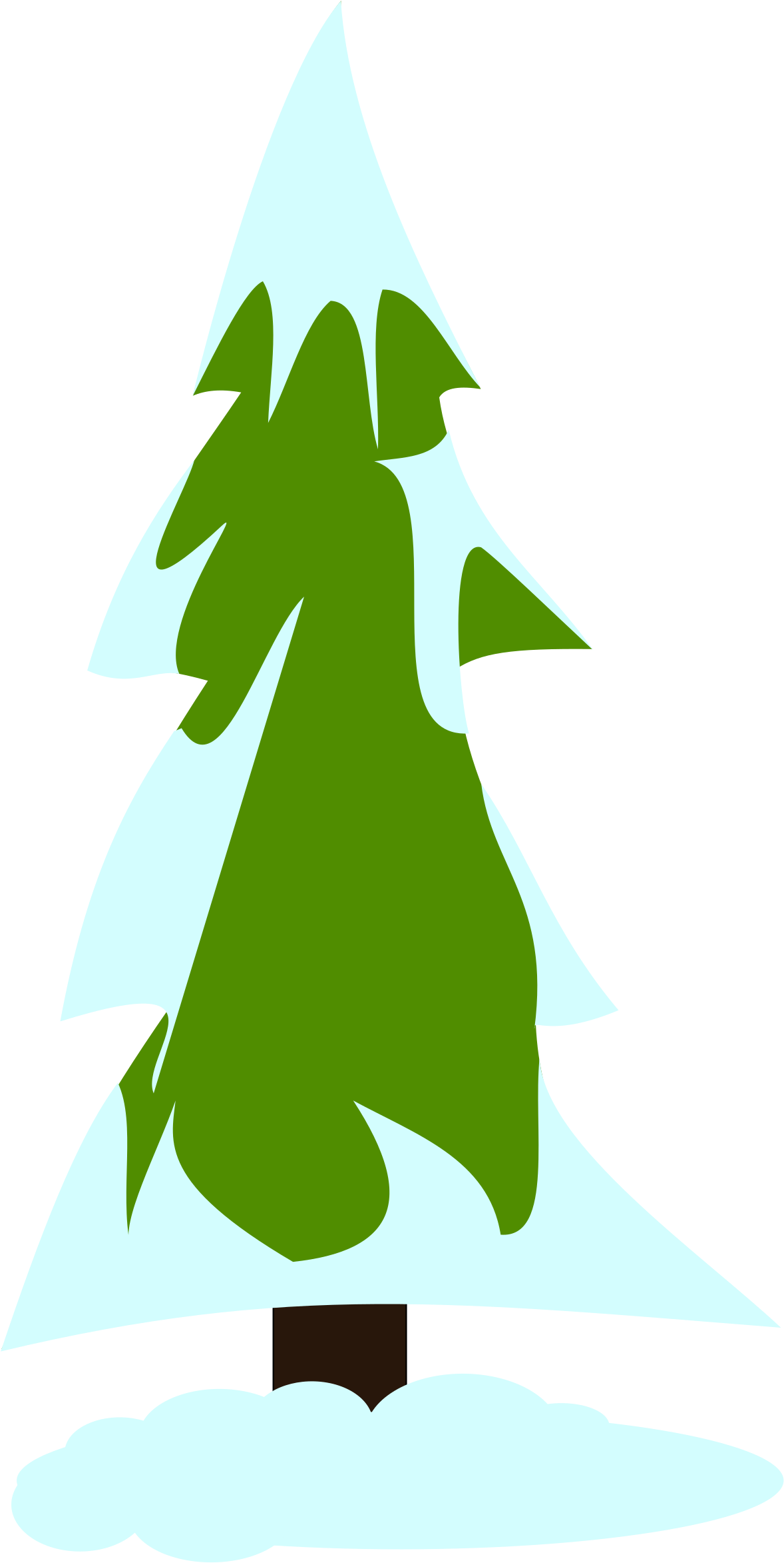 Download This Free Icons Png Design Of Snowy Pine Tree - Full Size PNG ...