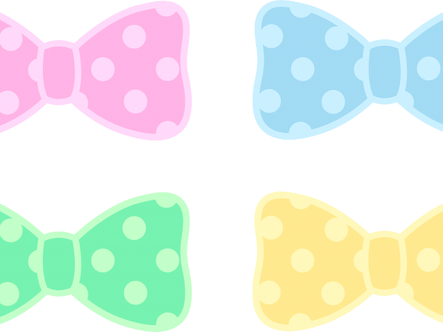 Download Cute Bow Clipart - Full Size PNG Image - PNGkit