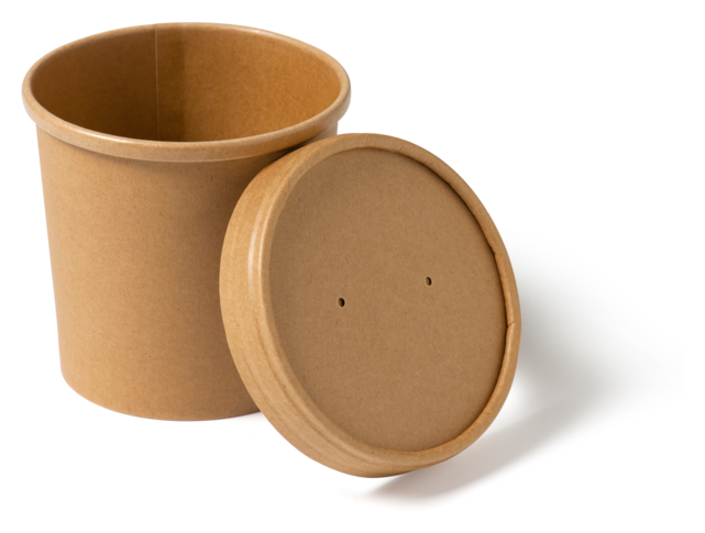 Download Biodore® Soup Bowl, Kraft And Pla, 350ml, 12oz, - Full Size ...