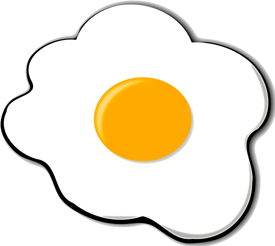 Download Sunny Side Up Eggs Clipart - Full Size PNG Image - PNGkit