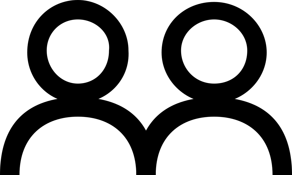 Download Twopeople - - Two People Icon Png - Full Size PNG Image - PNGkit