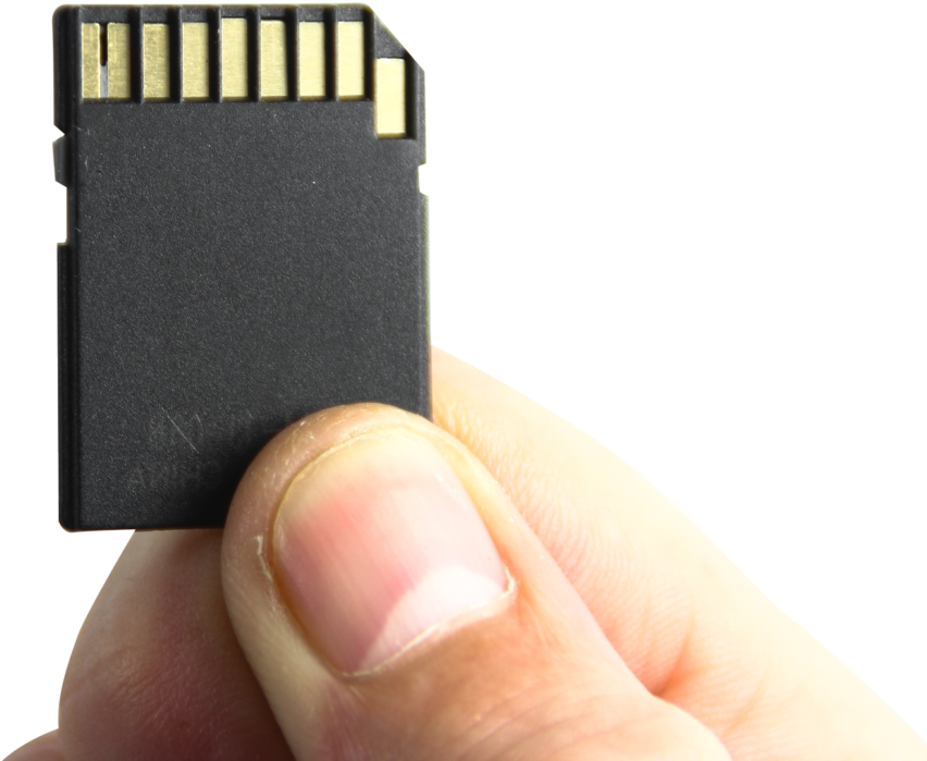 Download Hand Holding Memory Card Png Image - Memory Card Png - Full ...