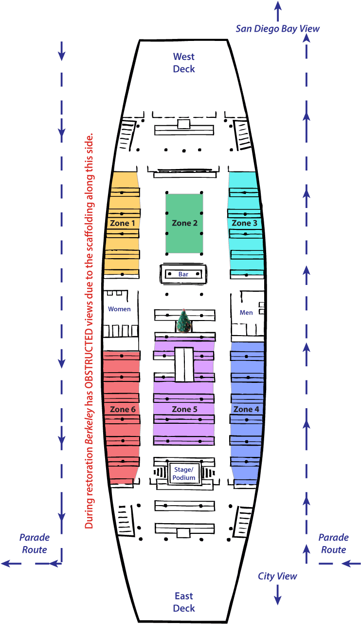 Download Parade Of Lights Seating Chart - Parade - Full Size PNG Image ...