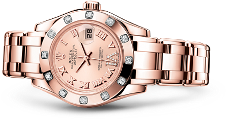 Download Replica Rolex Lady Datejust Pearlmaster Watch - Pearlmaster ...