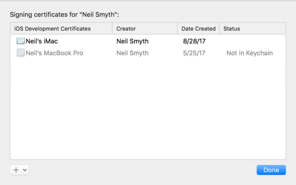 Download Ios 11 Submit App Development Cert - Wallet Passphrase Smartnode Start - Full Size PNG ...