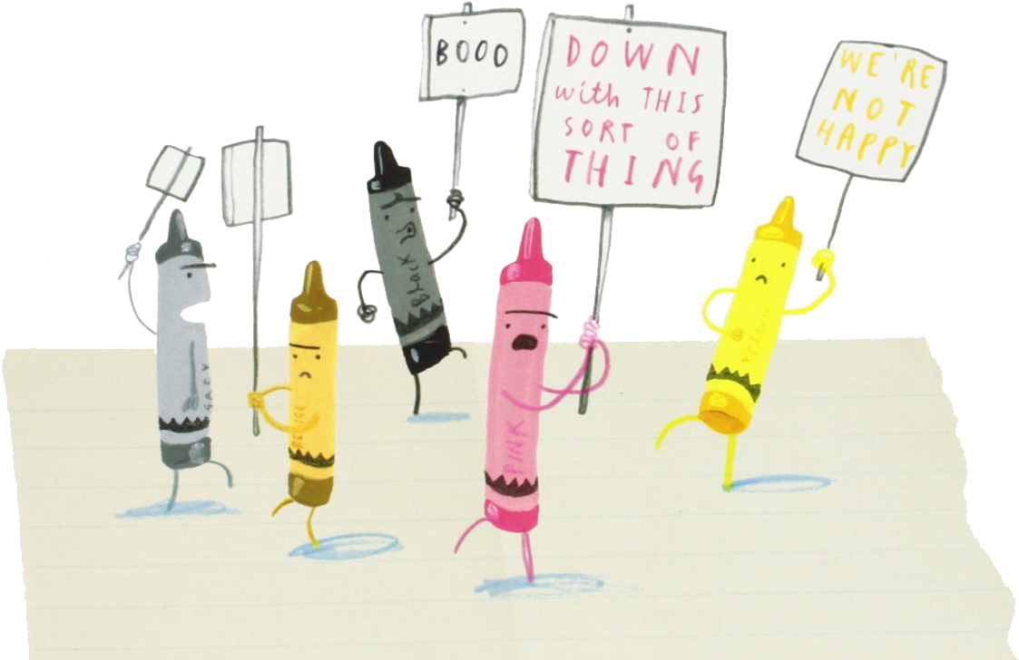 Download The Day The Crayons Quit Is A Picture Book By Drew - Day The ...