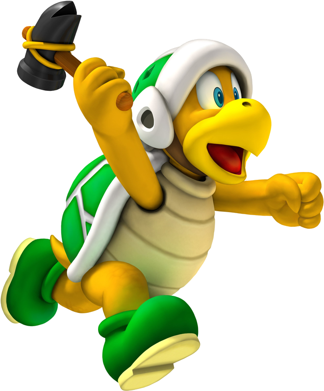 Download Mario Bros Transparent Png - Hammer Bro Mario - Full Size PNG ...