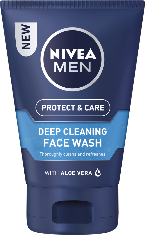 Download Face Cleansing - Nivea Deep Cleansing Face Wash - Full Size ...