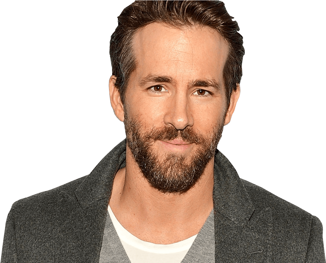 Download Ryan Reynolds Beard - Full Size PNG Image - PNGkit