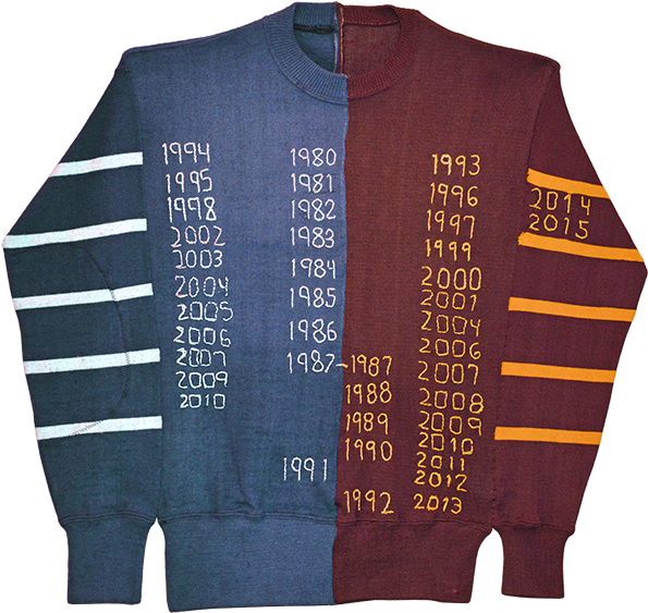 Download Sports Rivalry Split Sweater - News - Full Size PNG Image - PNGkit