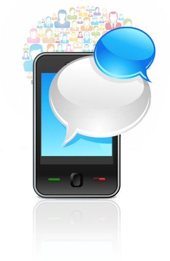 Download Texting On Smartphone - Texting In Smartphone Png - Full Size ...