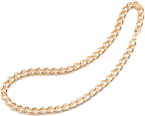 Download Gangster Gold Chain Png - Chain - Full Size PNG Image - PNGkit