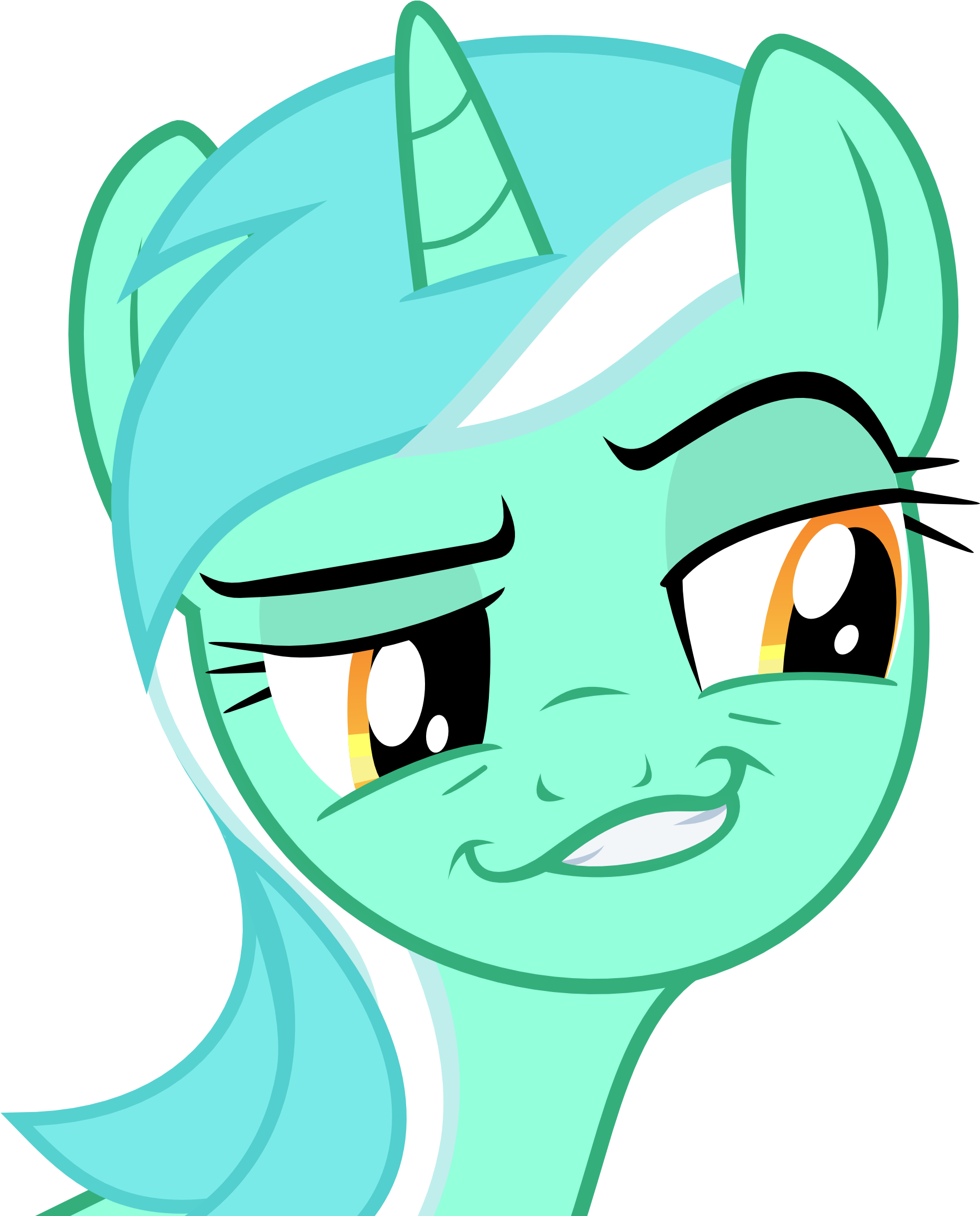 Download Face, Lyra Heartstrings, Meme, Safe, Simple Background, - Mlp ...