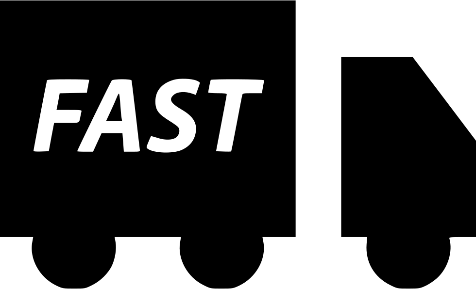 Download Fast Shipping Truck Shopping - Fast Usa Shipping Logo - Full ...