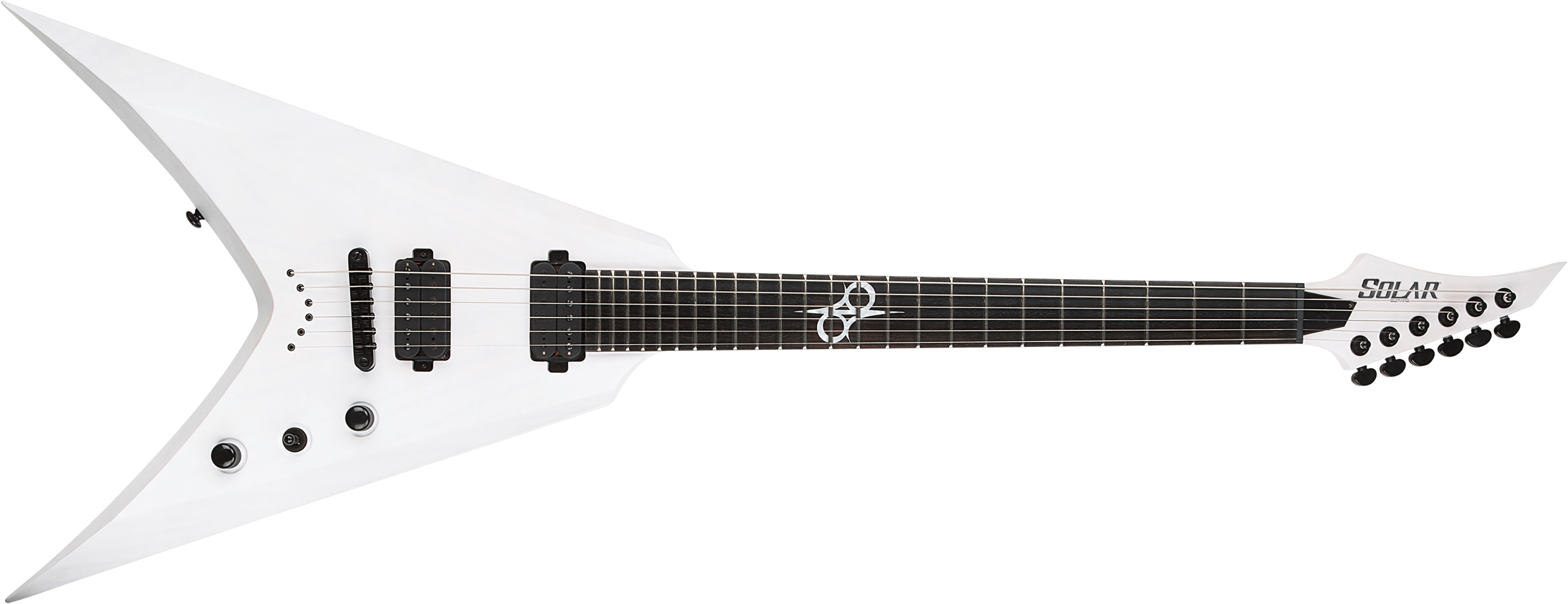 Download Solar Type E - Chapman Ghost Fret White - Full Size PNG Image ...