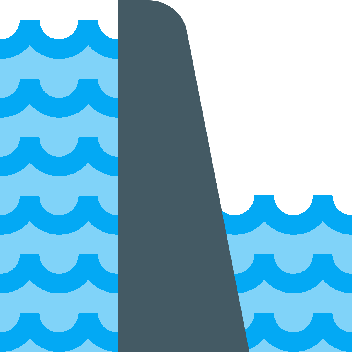 Download This Is An Image Of Two Sets Of Wavy Lines With A Dam - Dam ...