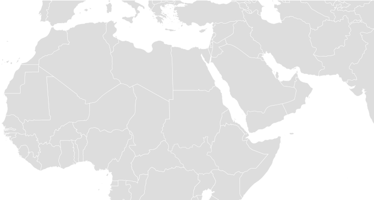 Blank Map Of Middle East