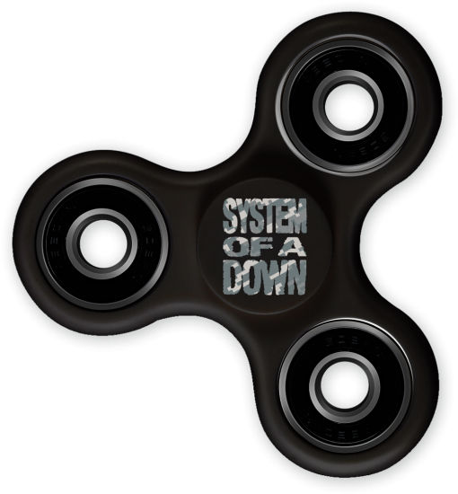 Download Black Fidget Spinner S Objects Transparent Png Sticker ...