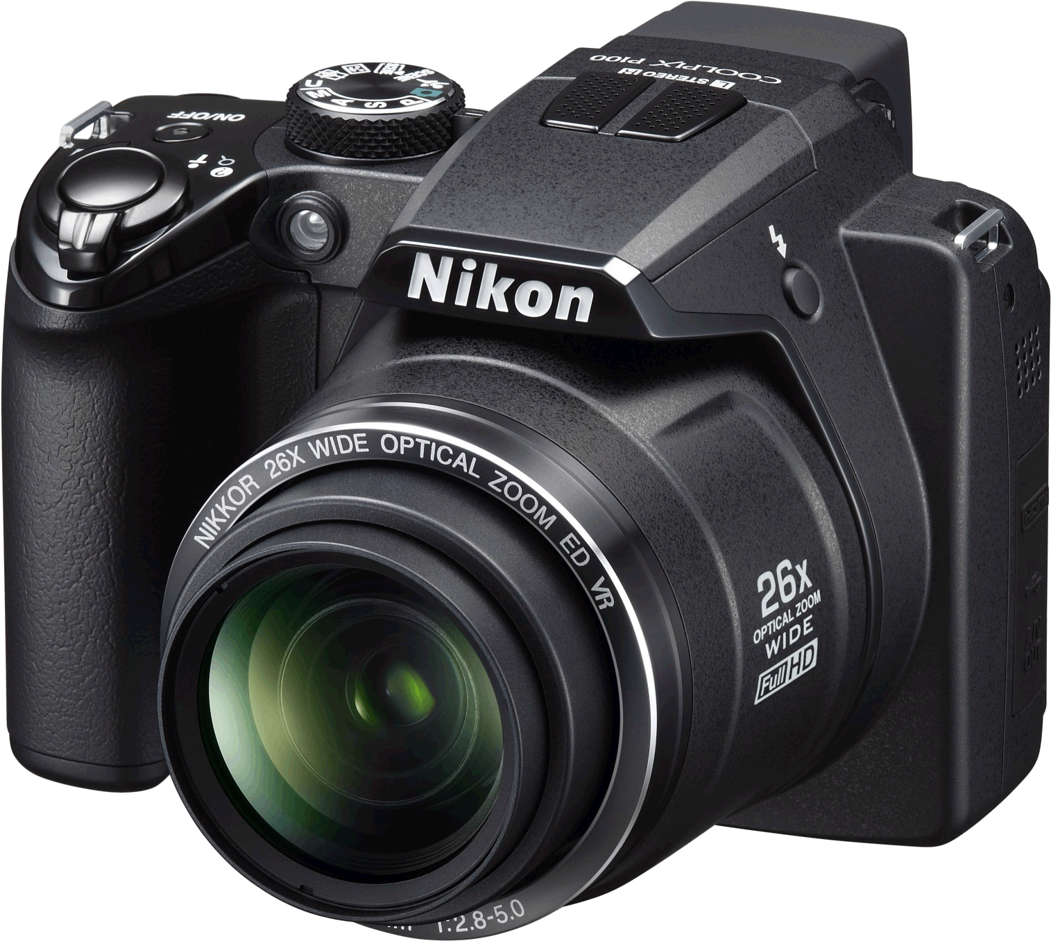 Download Digital Camera Picture - Nikon Coolpix P100 - Full Size PNG ...