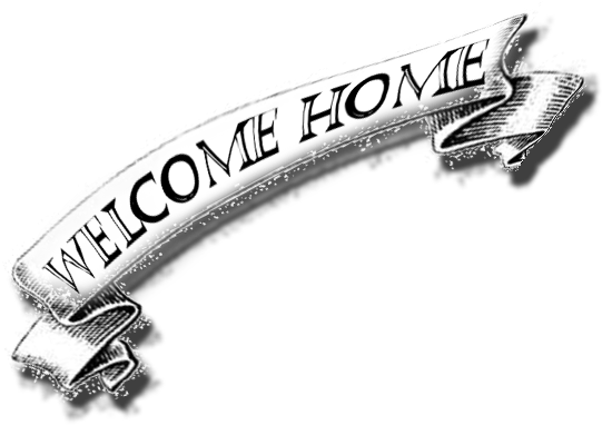 Download Welcomehome - Black-and-white - Full Size PNG Image - PNGkit