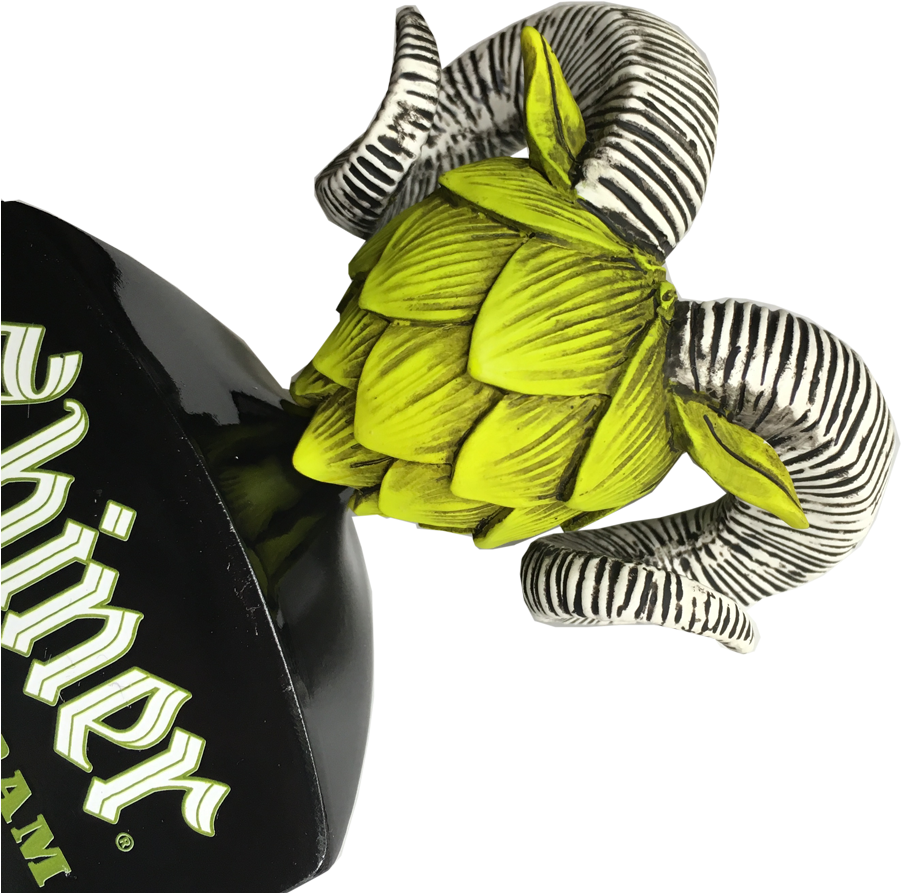 Download Wicked Ram Ipa Tap Handle - Shiner - Full Size PNG Image - PNGkit