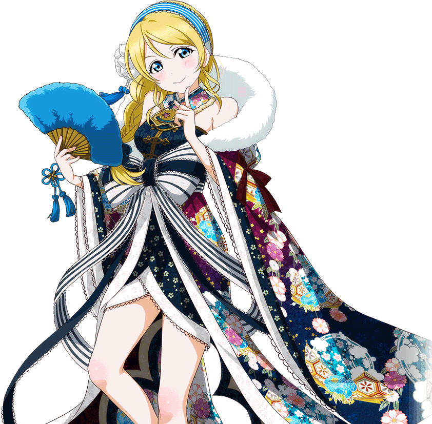 Download Transparent - Idolized - School Idol Festival Eli - Full Size ...