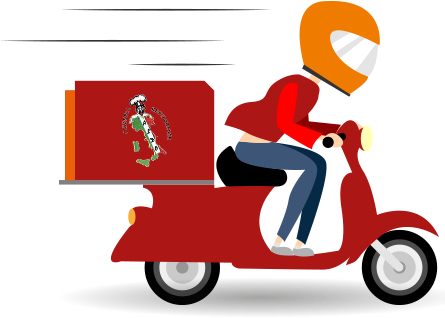 Download Previous - Dispatch Rider Cartoon Png - Full Size PNG Image ...