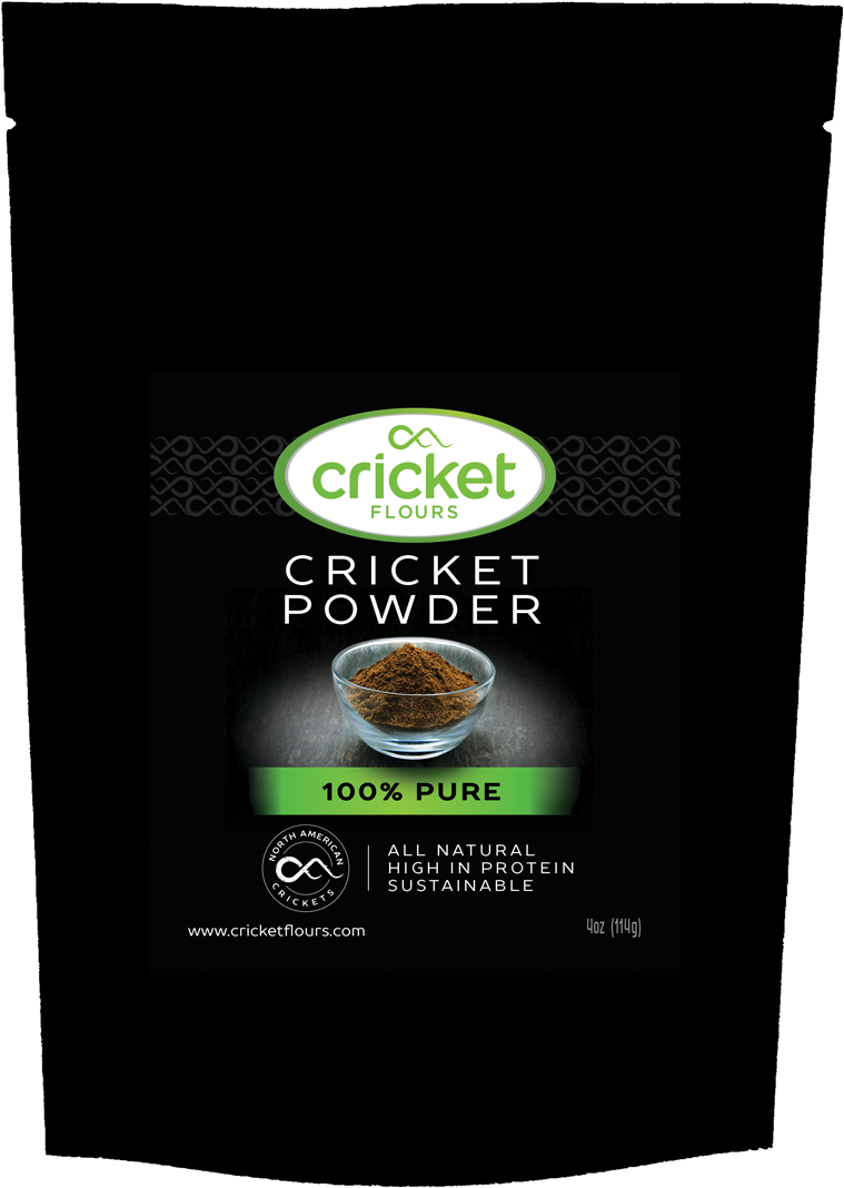 Download Cricket Flours 100 Pure Qtrlb Packaging Small - Cricket Flour ...