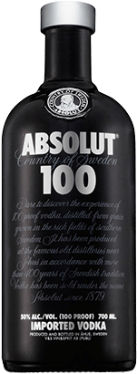 Download Absolut 100 Vodka - Absolut 100 - Full Size PNG Image - PNGkit