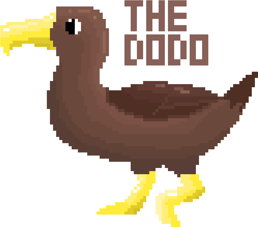 Download Dodo - Pixel Faces - Full Size PNG Image - PNGkit