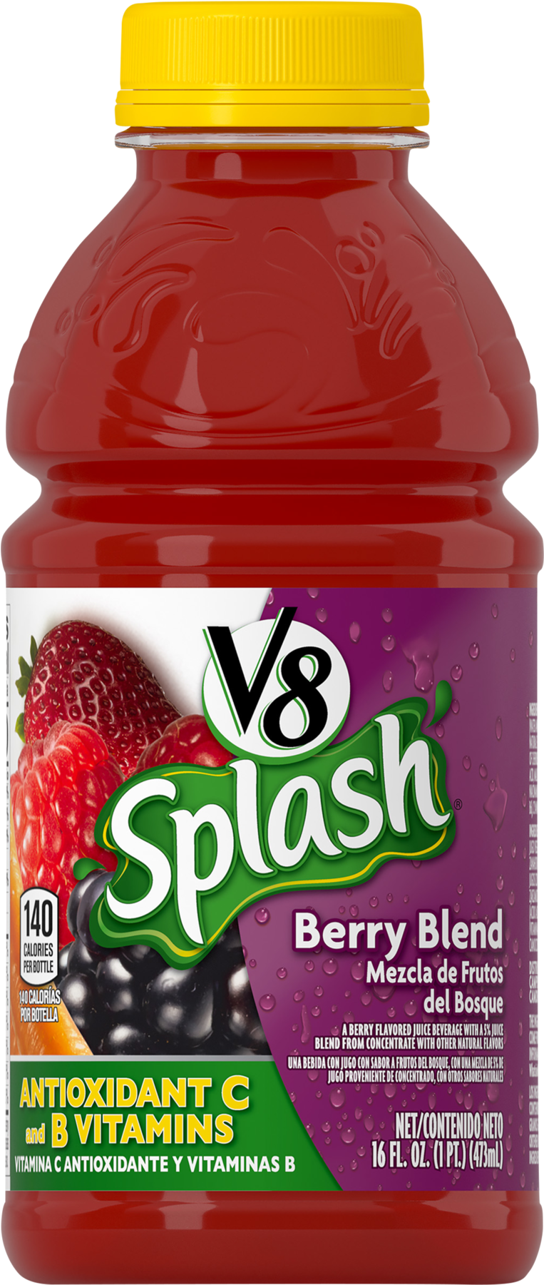 Download V8 Splash Berry Blend - Full Size PNG Image - PNGkit