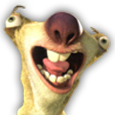 Download Transparent Josh - Sid Ice Age Laughing - PNGkit