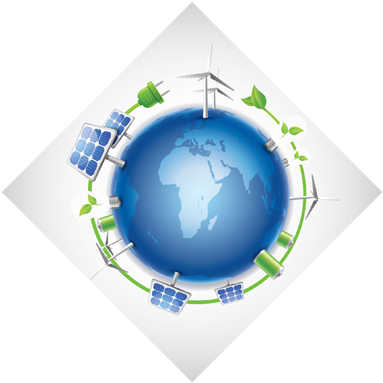 Download Globe - Solar Panel On Earth - Full Size PNG Image - PNGkit