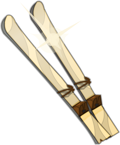 Download Pair Of Disposable Supple Skis - Pair Of Skis Png - Full Size ...