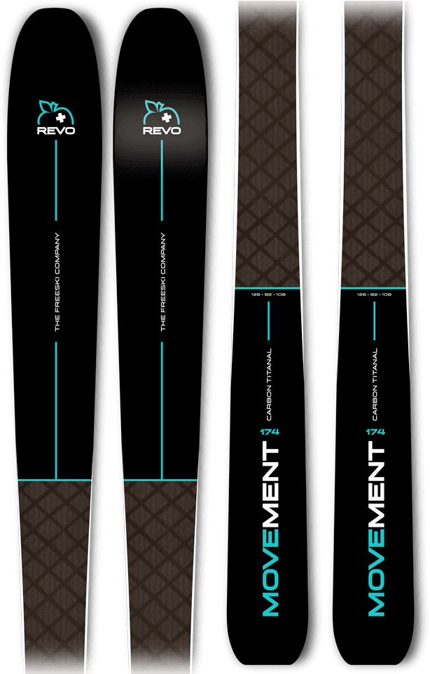 Download Skis Movement Revo 82 Woman - Ski Binding - Full Size PNG ...