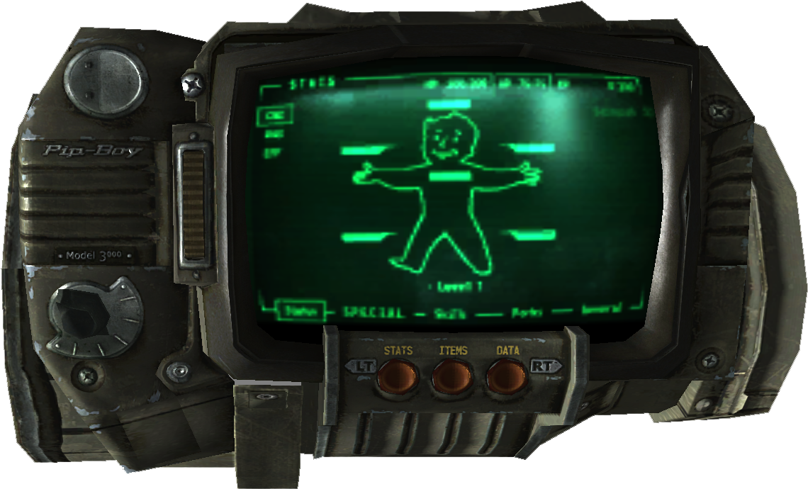 Download Pip-boy 3000 - Pip Boy 3000 - Full Size PNG Image - PNGkit