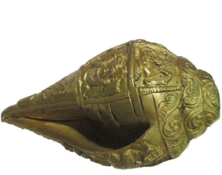 Download Brass Ganesha Shankh / Conch Shell - Shankh Png Hd - Full Size ...