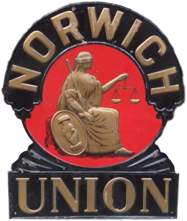 Download Norwich Union Fire Mark Vintage Sign/plaque - Fire Insurance ...