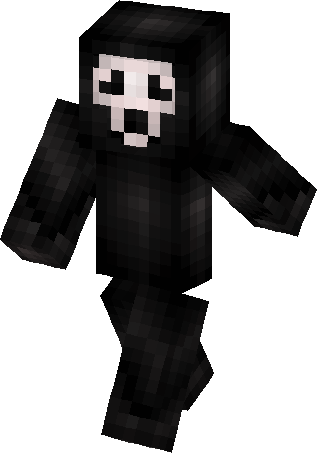 Download Ghostface Skin - Minecraft Skin Ghost Face - Full Size PNG ...