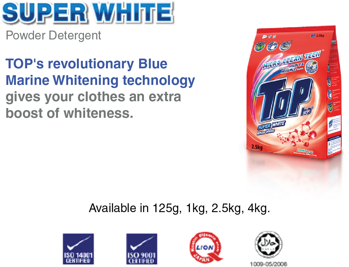 Download Top Super White Powder 2.5 Kg - Full Size PNG Image - PNGkit
