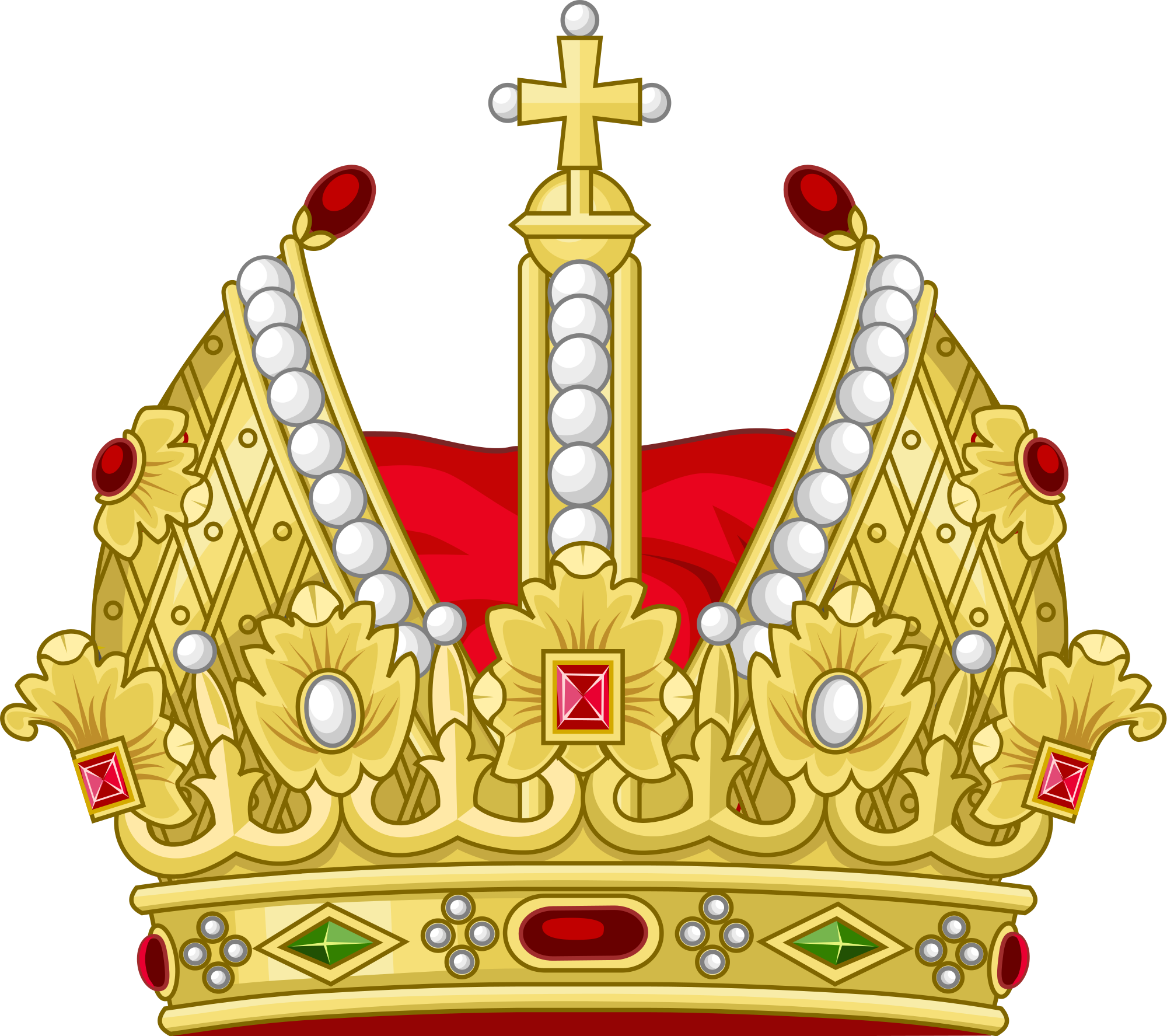Download Open - Heraldic Imperial Crown - Full Size PNG Image - PNGkit
