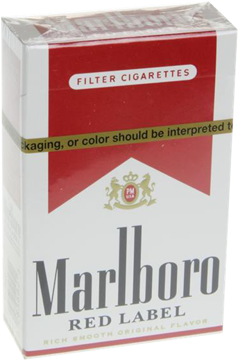 Download Marlboro Red Label - Marlboro Red Red Label - Full Size PNG ...