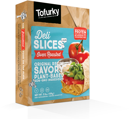 Download 1 - - Tofurky Peppered Deli Slice - Full Size PNG Image - PNGkit