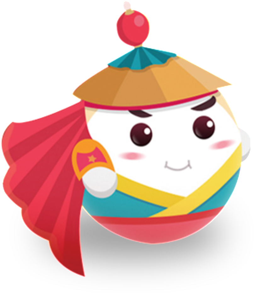Download Cartoon Dumpling Element Design - 2018 元宵 节 祝福 - Full Size PNG ...