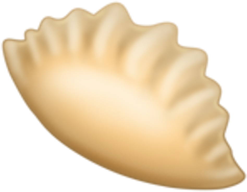 Download Stuff Food Dumpling Dumplingemoji Emoji Freetoedit - Orange ...